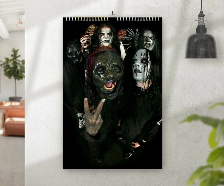 Календарь перекидной Slipknot, Слипнот №24, А4