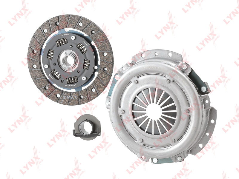 Комплект сцепления (D 180 mm) LYNXauto CL-1054. Для: Renaul, Рено, Clio(Клио) II 1.2-1.4 98-05 / Kangoo(Кенгу) I 1.2-1.4 97> / Logan(Логан) I 1.4 8V 04> / Megane(Меган)/Scenic(Сценик) I 1.4 96-03.