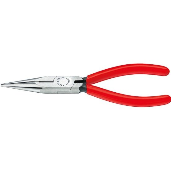 Круглогубцы Knipex 2501160, с режущими кромками черненые, черного цвета 160 mm