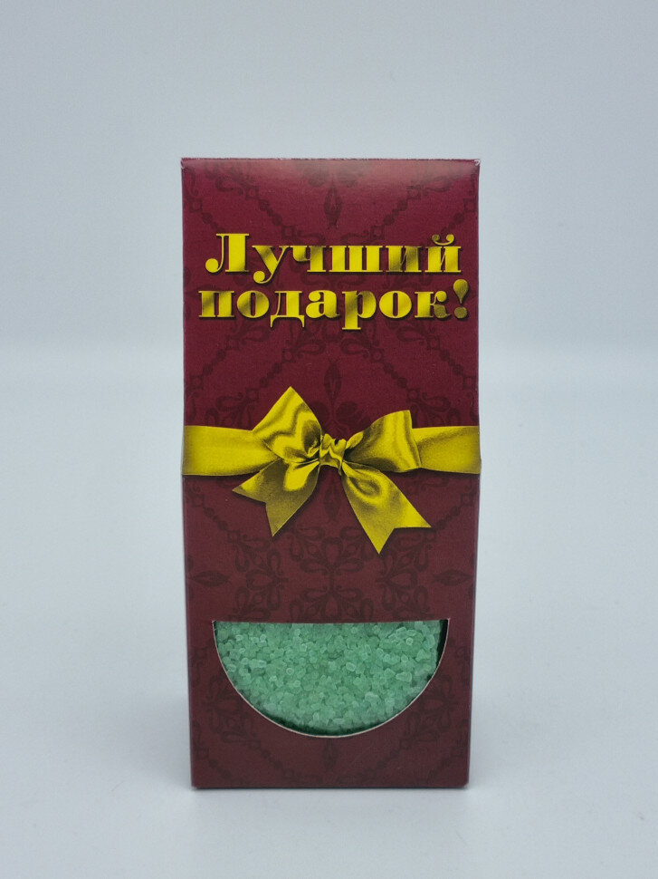 Соль для ванн "Мята" лучший подарок 250гр