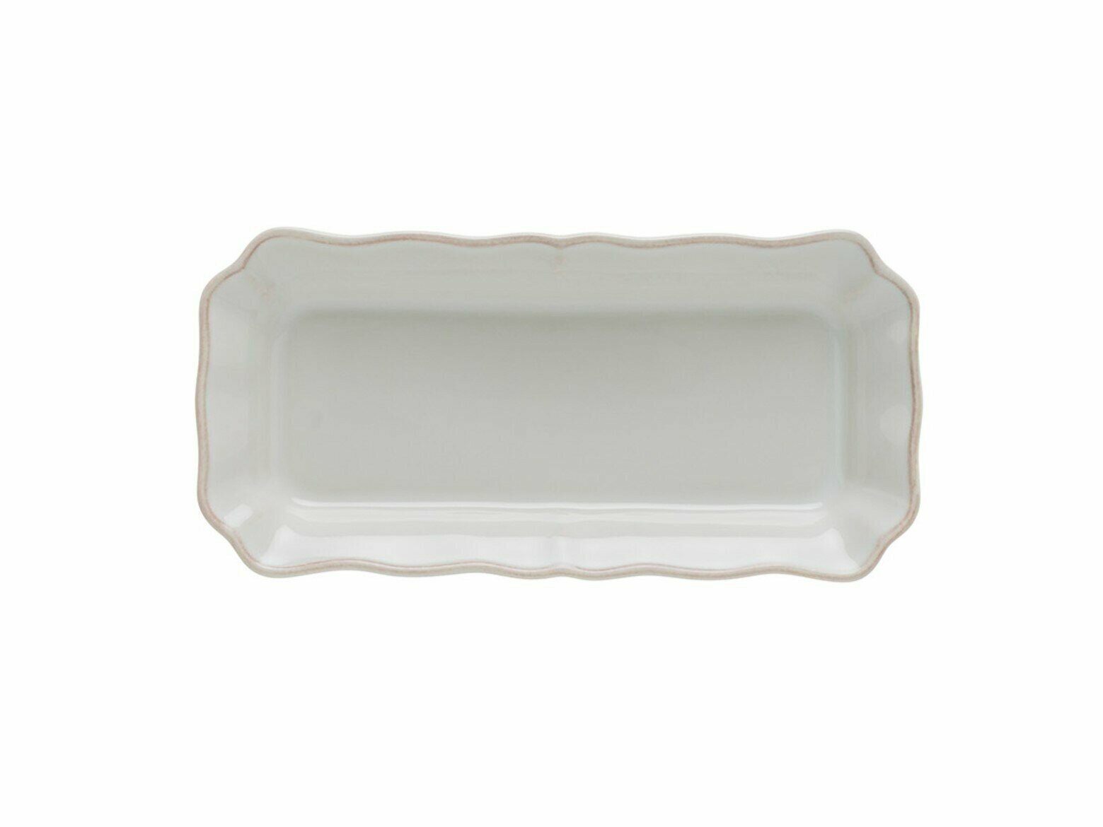 Тарелка COSTA NOVA Alentejo, 21х10 см, керамическая, белая (TR211-00201Z)