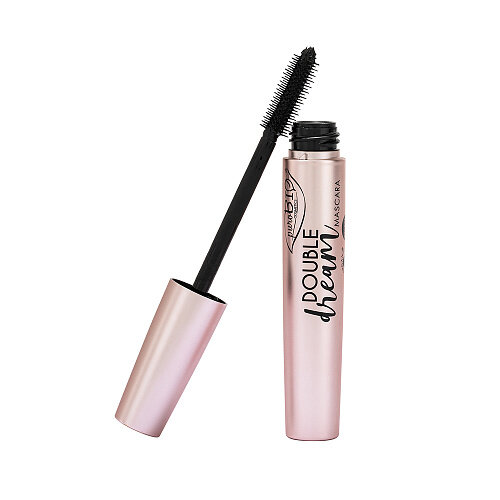 Органическая тушь Double dream черная 10 мл, PuroBio Cosmetics (ПуроБио Косметикс)