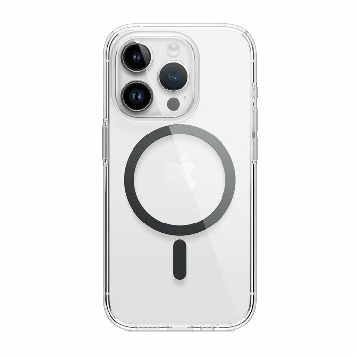 Elago для iPhone 15 Pro чехол HYBRID (pc/tpu) Clear/Black (MagSafe)
