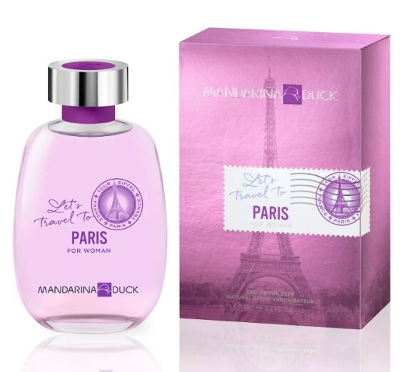 Туалетная вода Mandarina Duck Lets Travel To Paris For Women 100 мл