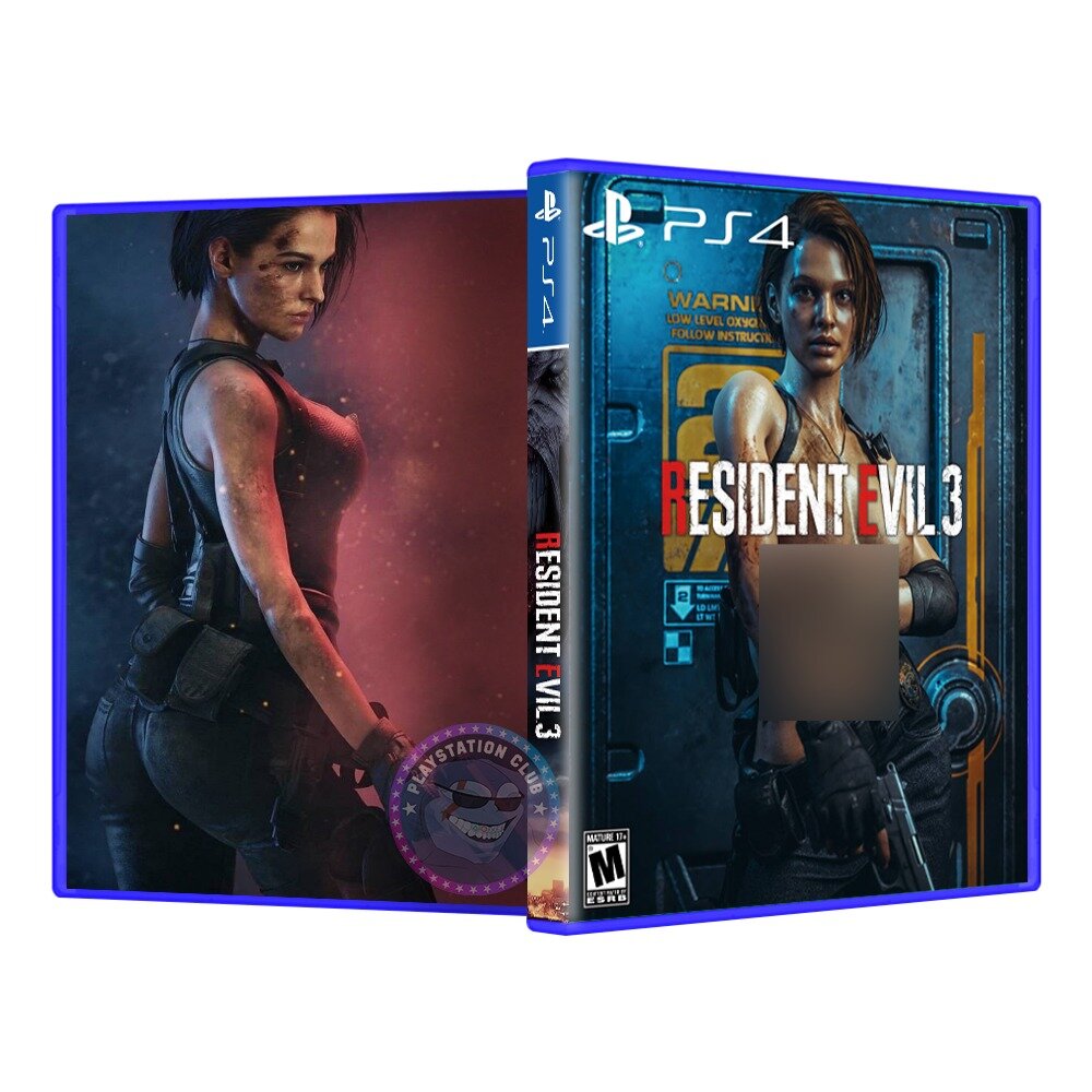 Эксклюзивная обложка PS4 для Resident evil 3 №4