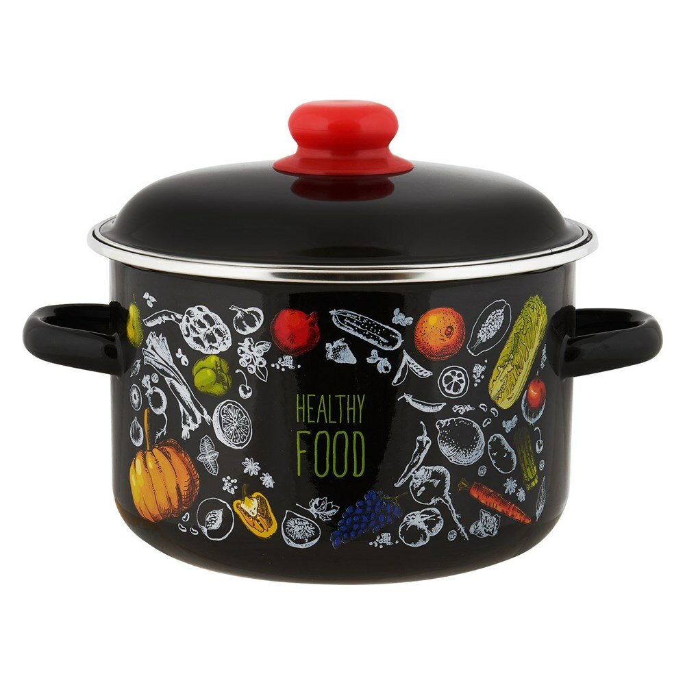 Кастрюля Appetite Healthy food 5.5л 1RD221M