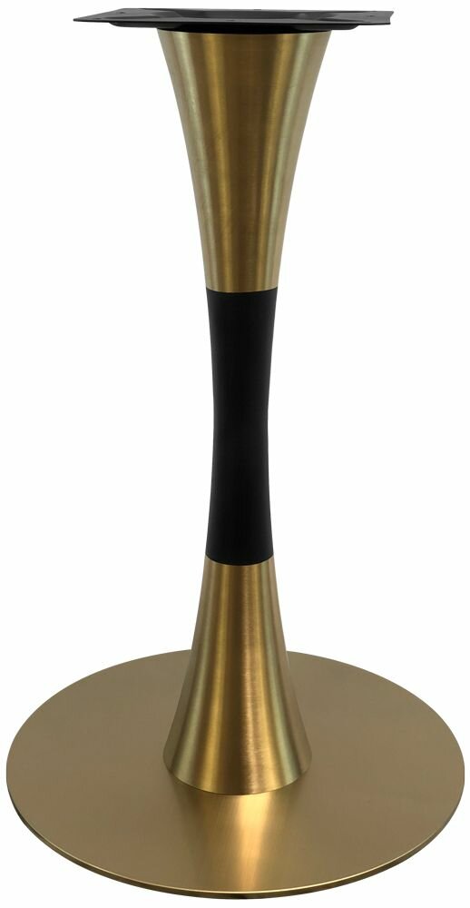 Подстолье 2142EM STOOL MARKET золотой, круглая столешница, круглое основание