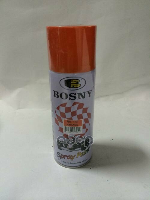 Краска оранжевый RAL2004 акриловая аэрозоль 400мл BOSNY BOSNY арт. 141
