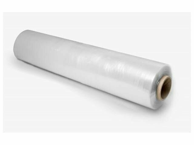 Стрейчплёнка для ручной упаковки, рулон 2кг, 17мкм (первич.) (пр-во Россия) (1353533841404) (евростретч)