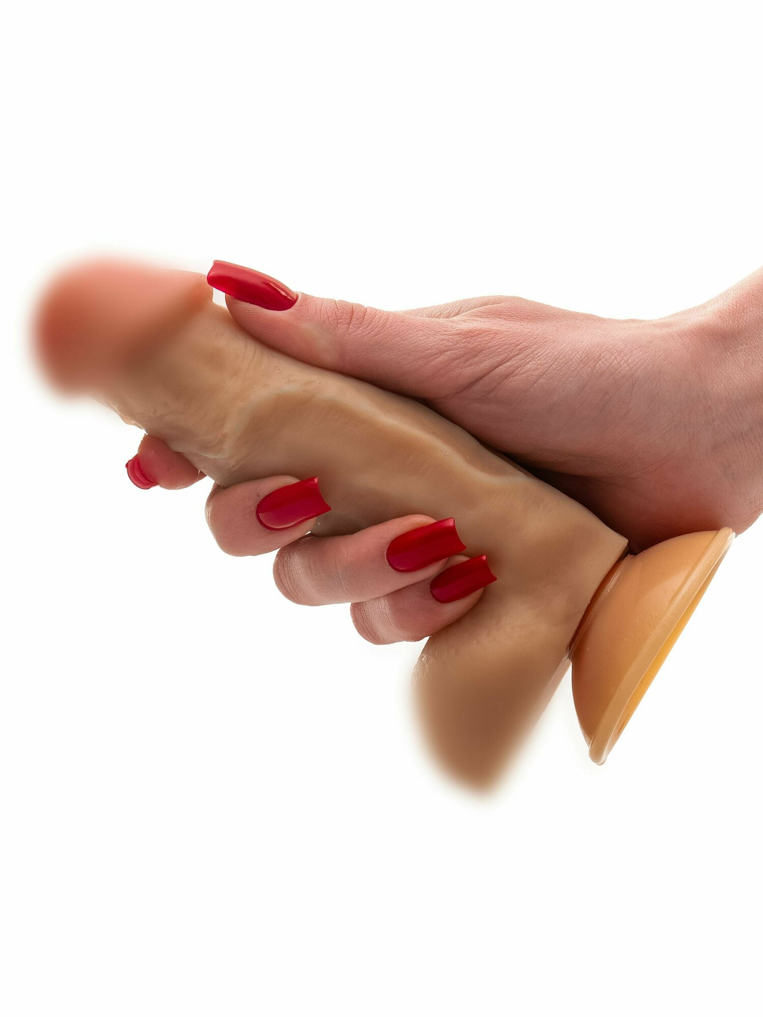 Фаллоимитатор Джага-Джага на присоске, рабочая длина 14 СМ