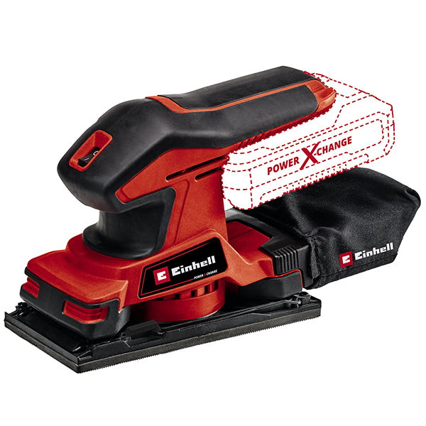 Шлифмашина акк. вибрационная Einhell PXC TC-OS 18/187 Li Solo 4460725