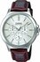 Наручные часы CASIO Collection, серебристый/коричневый