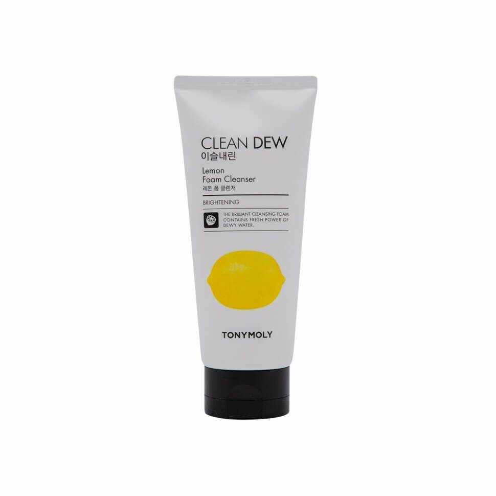 Tony Moly Пенка для умывания с экстрактом лимона Clean Dew Lemon Foam Cleanser