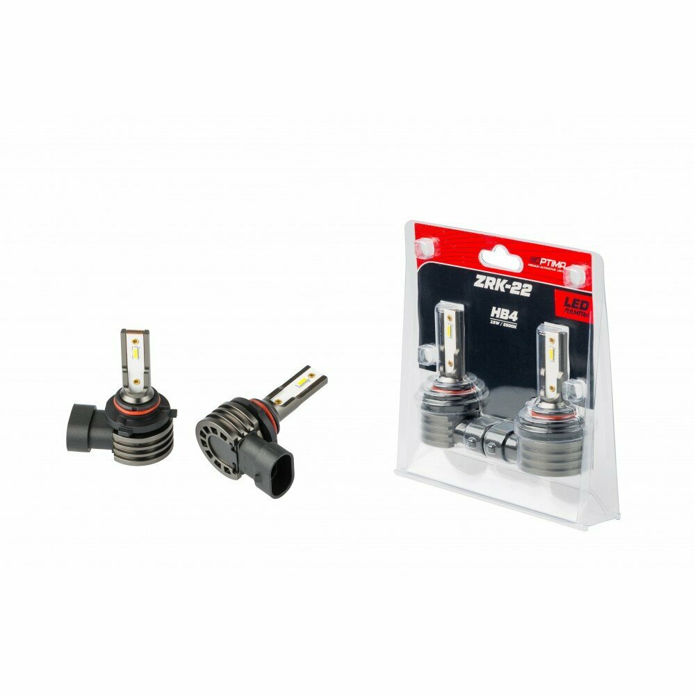 Светодиодная лампа HB4 Optima LED ZRK-22, 5500K, 12V, комплект 2 шт.