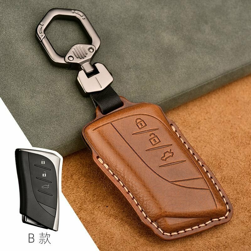 Чехол кожаный для автоключа Lexus (3 кнопки)