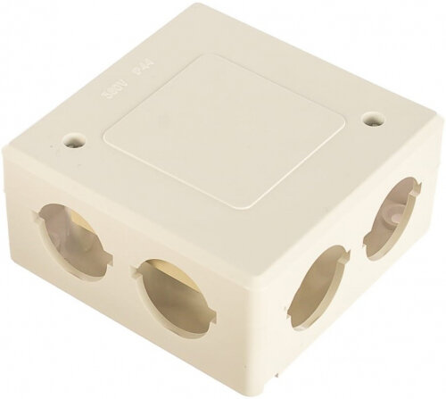 Коробка распределительная Кунцево-электро ОП ПГ 90х90х42мм с клемм. КОА-003, 5957