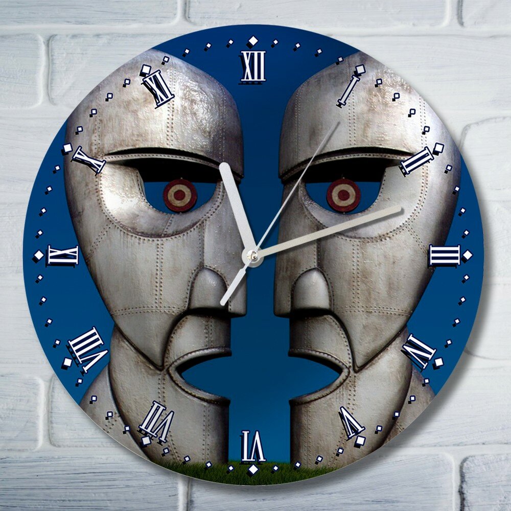 Настенные часы УФ "Музыка Pink Floyd (Рок, Психоделика, британский рок, экспериментальный, Ричардом Райтом ) - 9022"