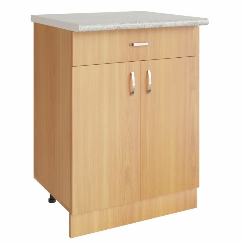 Кухонный модуль напольный 60х43.9х82 см ольха (1 ящик)