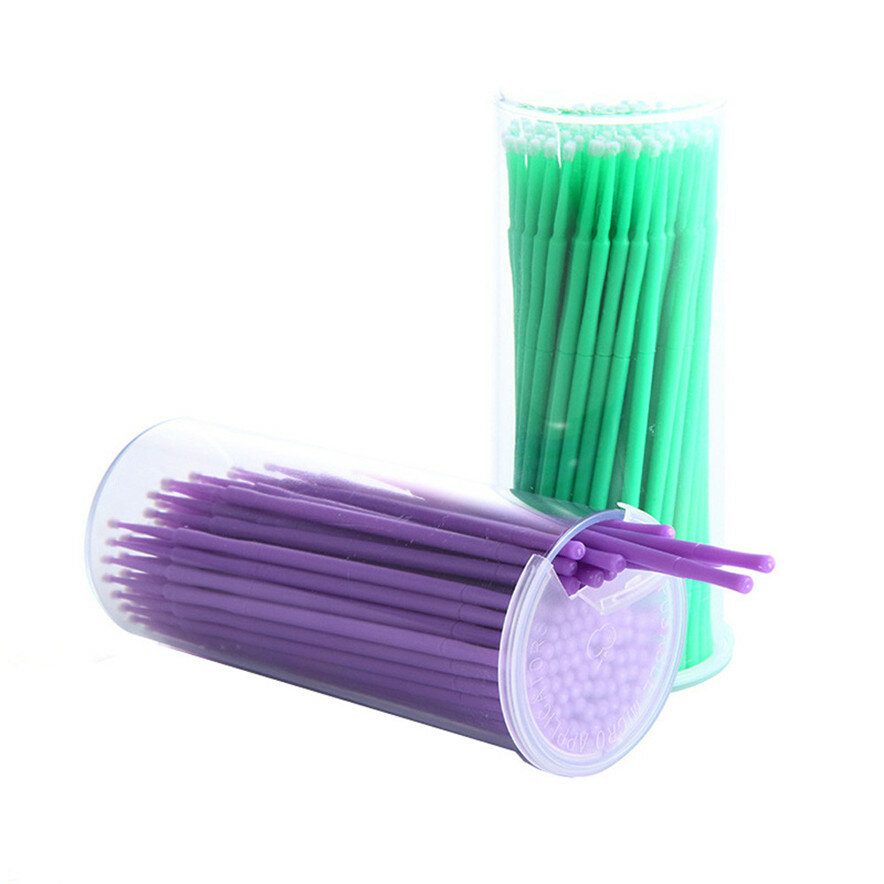 Микрощетки микробраши, туба 100 шт