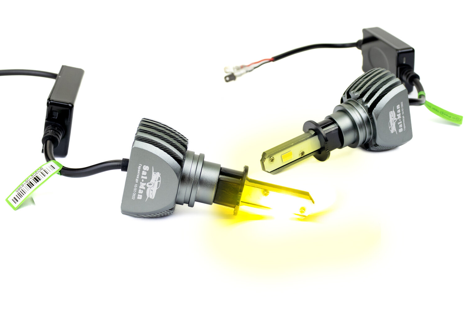 Светодиодные лампы S1 Sal-Man 40W двухцветные 3000К/6000K H3