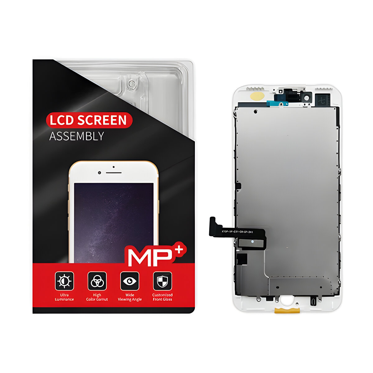 Дисплей для смартфона iPhone 7 Plus в сборе с тачскрином Белый - Премиум