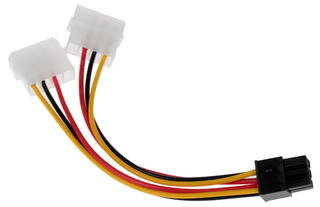 Переходник 6-pin - Molex x2
