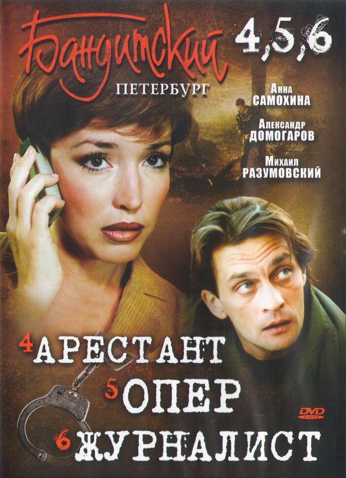 Бандитский Петербург 4,5,6 (Арестант / Опер / Журналист) (19 серий)