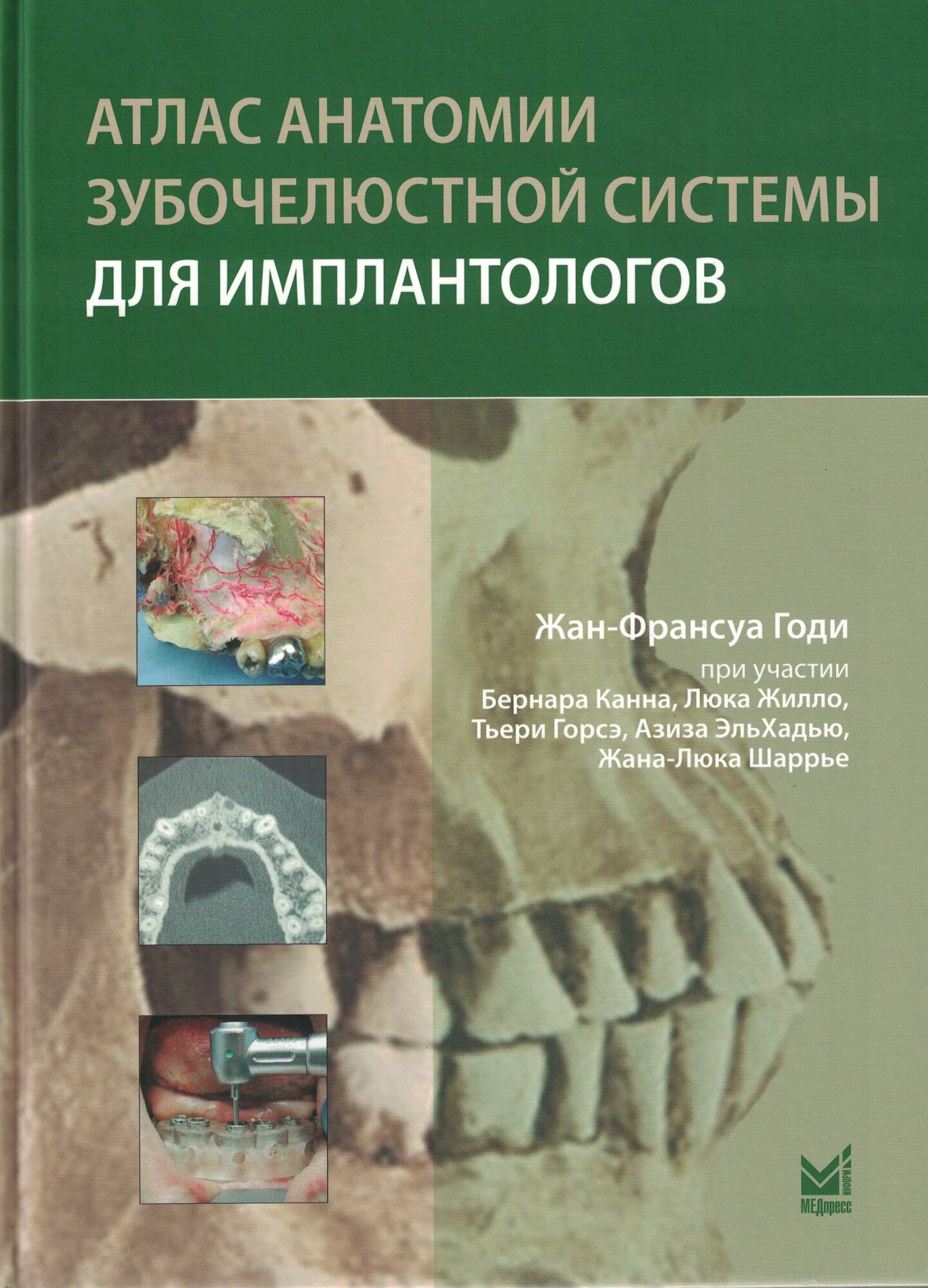 Атлас анатомии зубочелюстной системы для имплантологов
