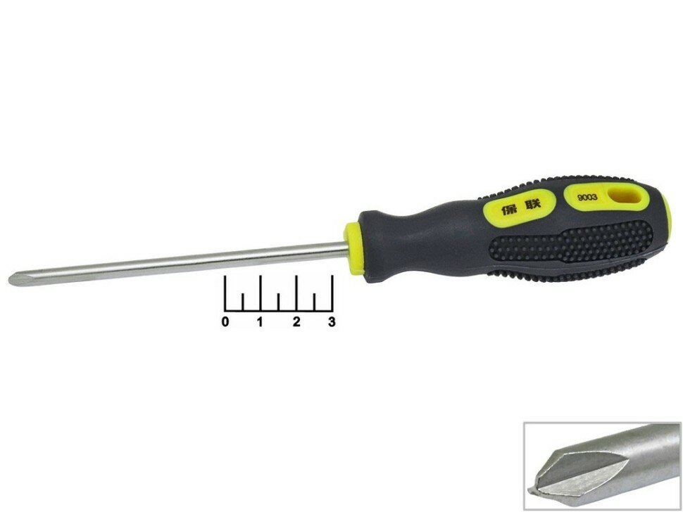 Отвертка 5*100мм трехгранная Y (трехлучевая) (9003)