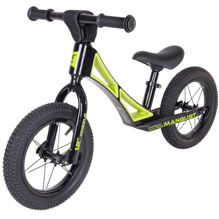 Беговел Tech Team Mangust чёрный + колпачки