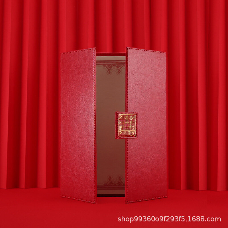 Квадратная пряжка, искусственная кожа, 8K, красная, настраиваемая