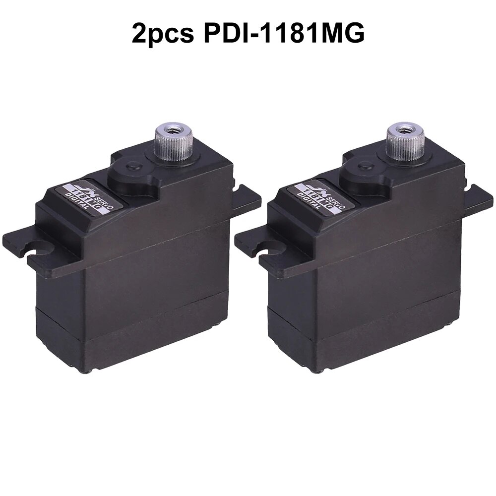 JX Servo PDI-1181MG цифровой сервопривод для WPL Черный, 2pcs PDI-1181MG