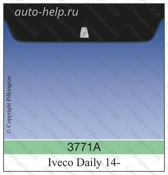 FYG FIAT, IVECO Лобовое Молдинг solar