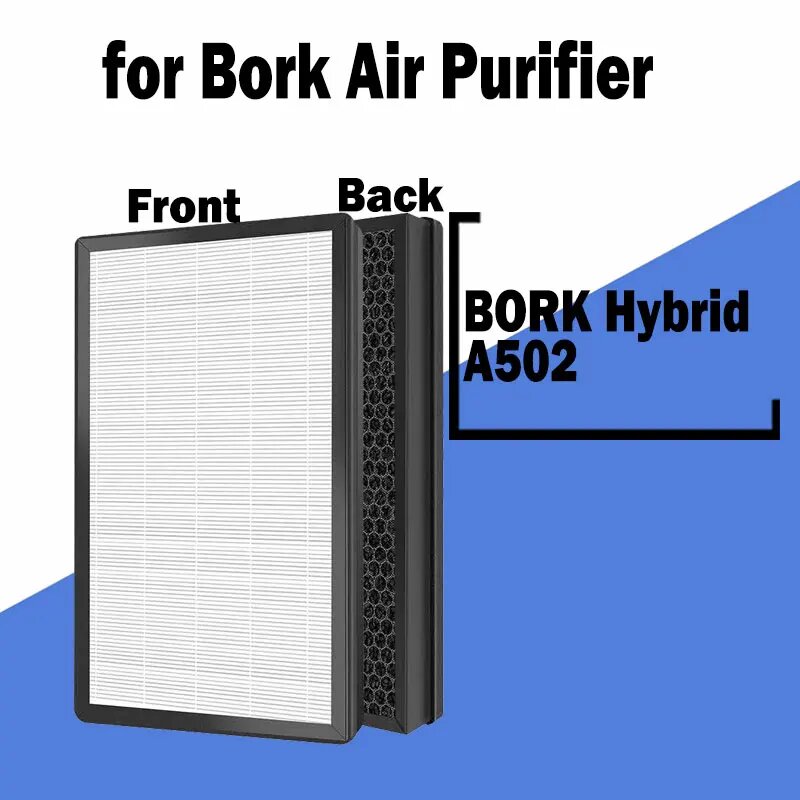 Комбинированный угольный фильтр Hepa для воздухоочистителя BORK Hybrid A502