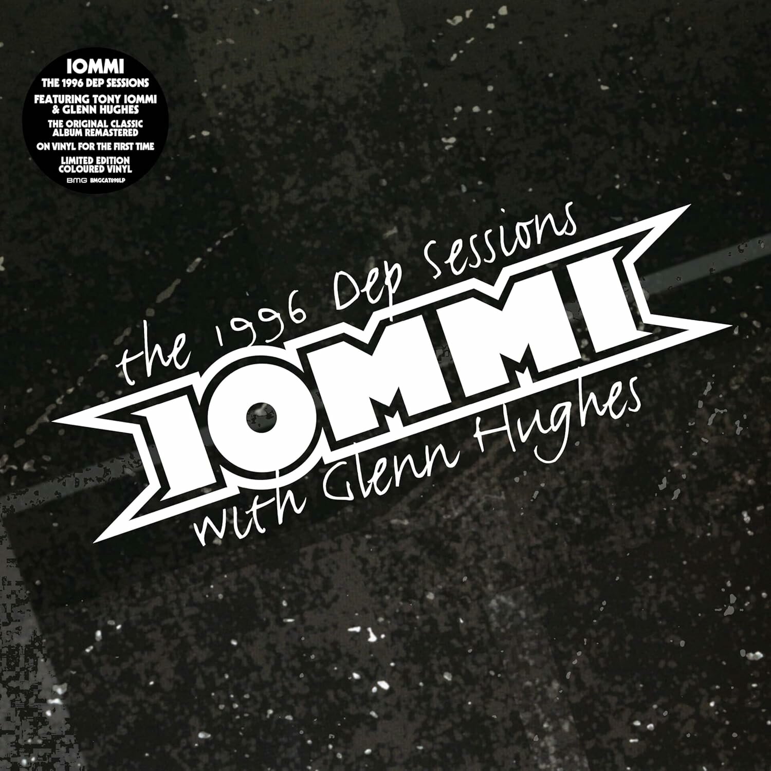Виниловая пластинка Tony Iommi. The 1996 Dep Sessions. Translucent Black Ice (LP)