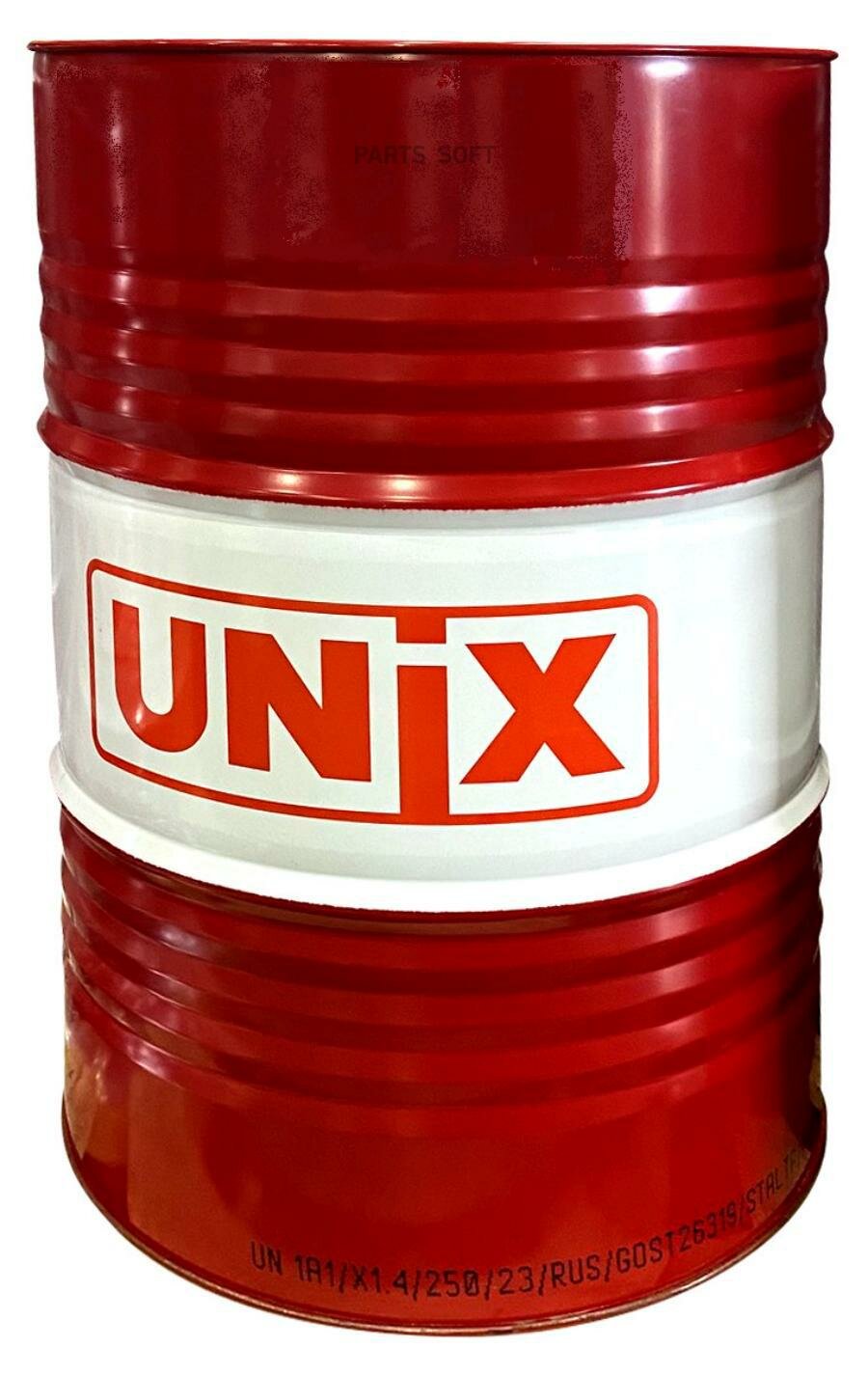 UNIX 4605638 Масло UNIX М10Г2к 180кг (бочка 216л)