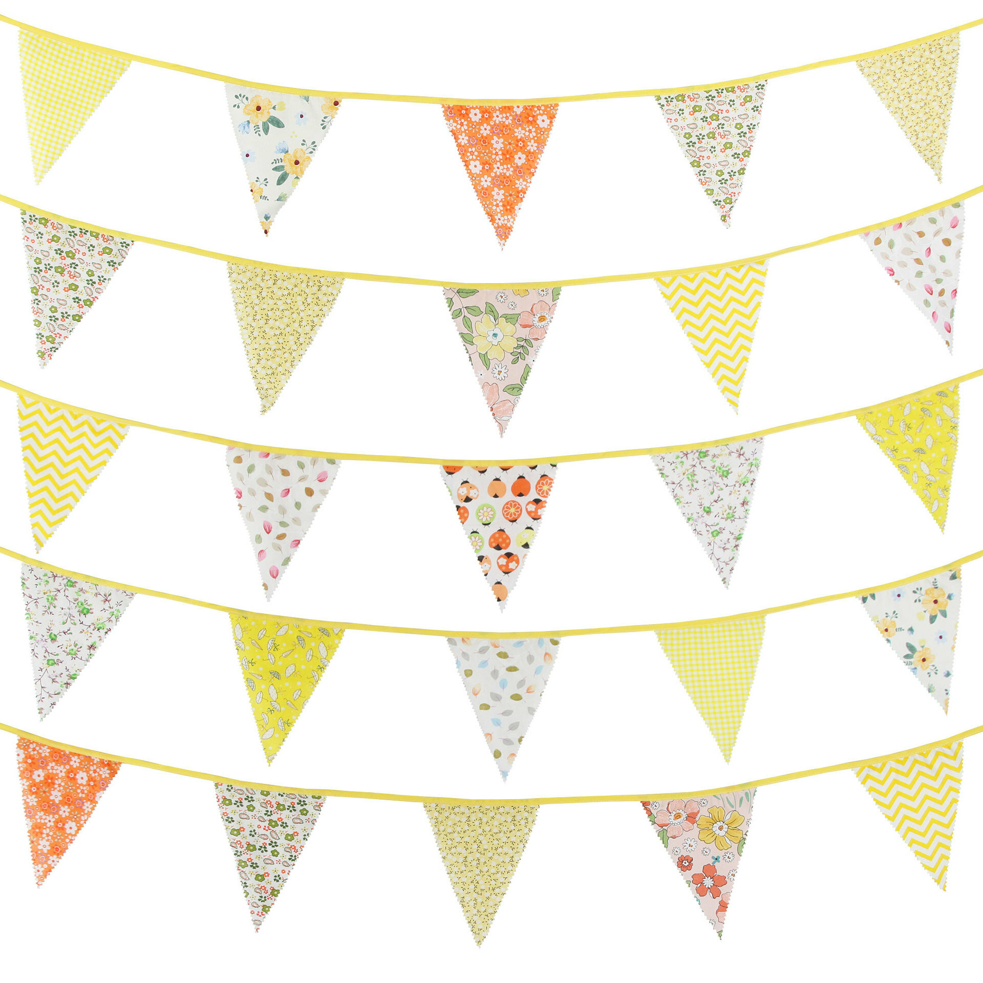 Вымпел "Детский флаг", хлопок, 10 м, 36 шт