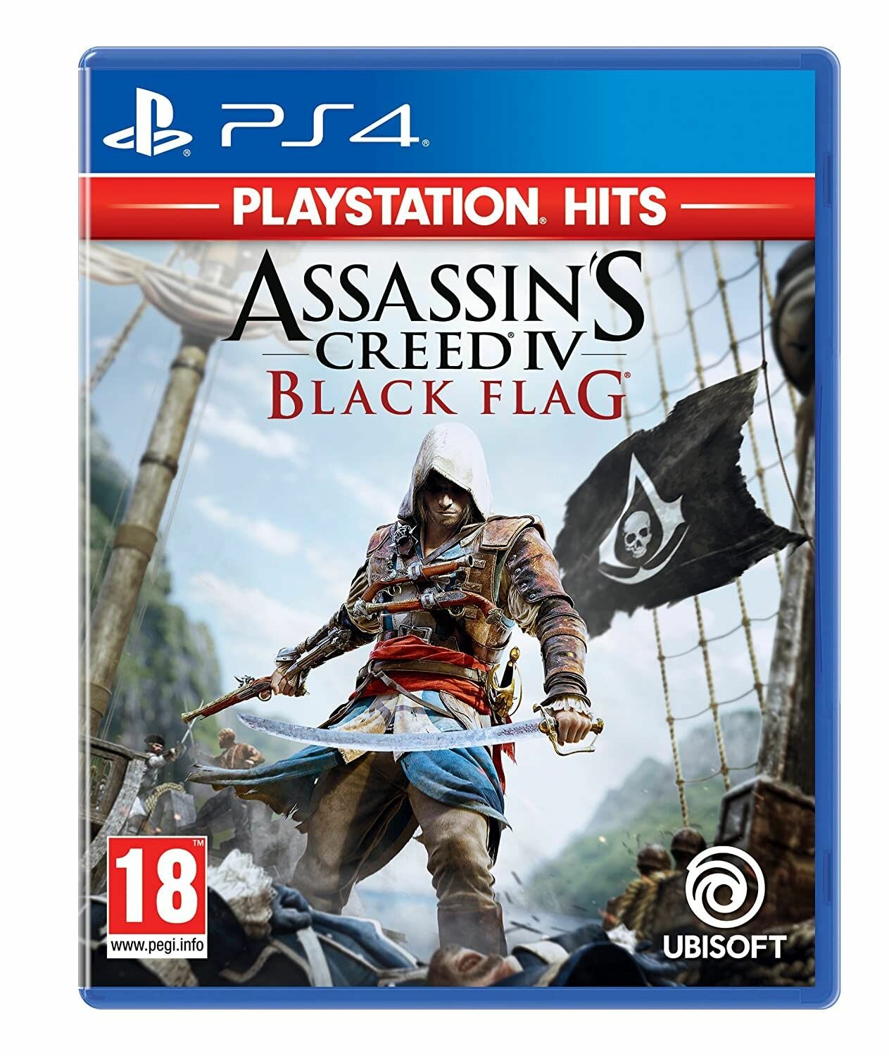 Игра Assassin's Creed IV: Черный Флаг (Black Flag) (русская версия) для PS4