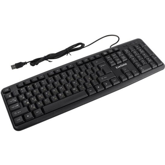 Клавиатура Exegate LY-331S, USB, чёрная