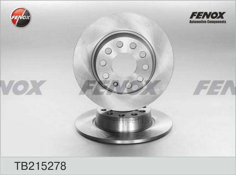 FENOX TB215278 Диск торм.