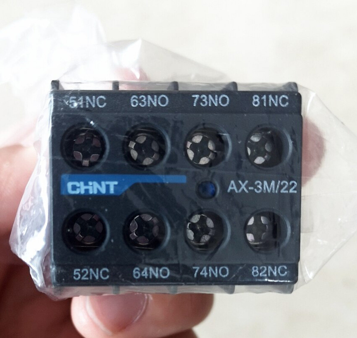925186 Приставка доп. контакты AX-3M/22 к контактору NXC-06M~12M (CHINT)