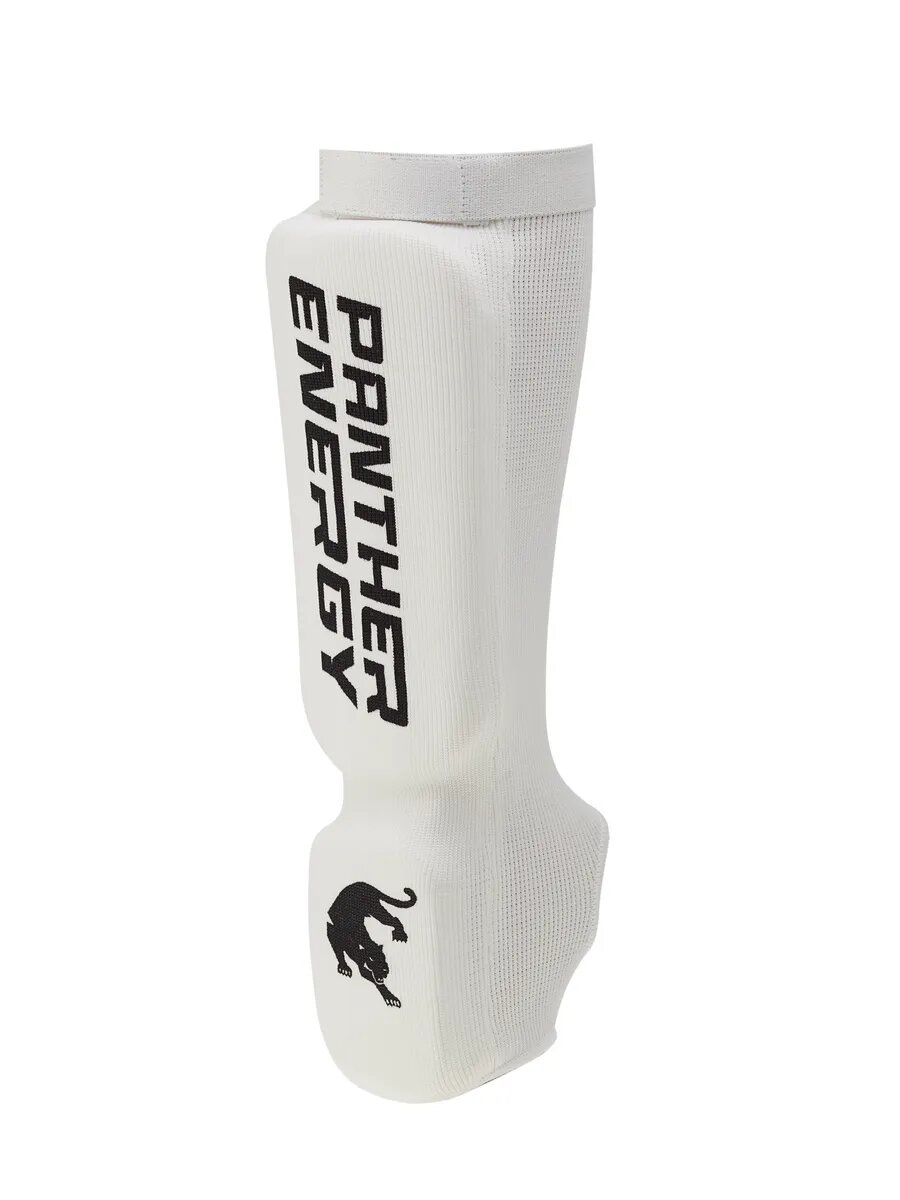 Тканевые Щитки для мма Panther Energy, для единоборств, унисекс, цвет белый, размер S, 2шт.