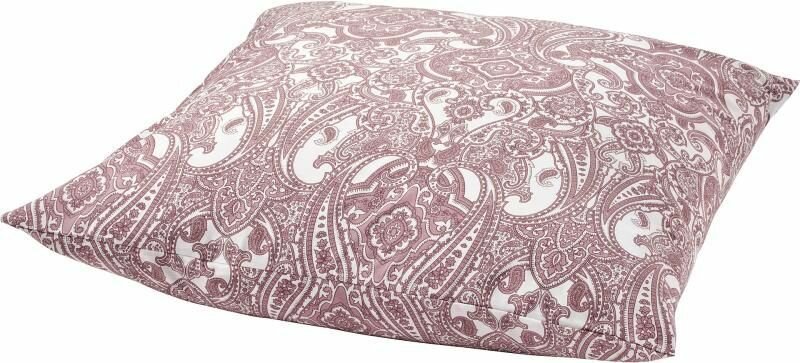 JATTEVALLMO Наволочка икеа, белый/темно-розовый 70x70 см (00484936)