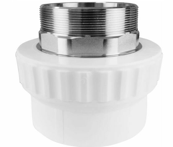 Муфта комбинированная наружная резьба 110х4" под ключ