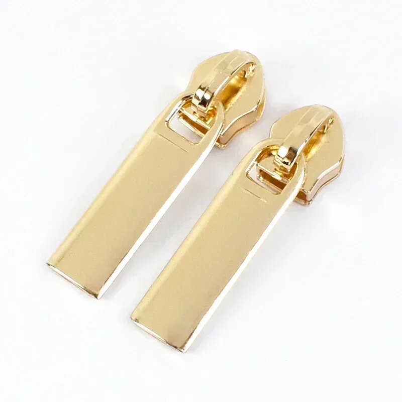 Бегунки для молнии ZT148-LightGold, 5#, 10 шт