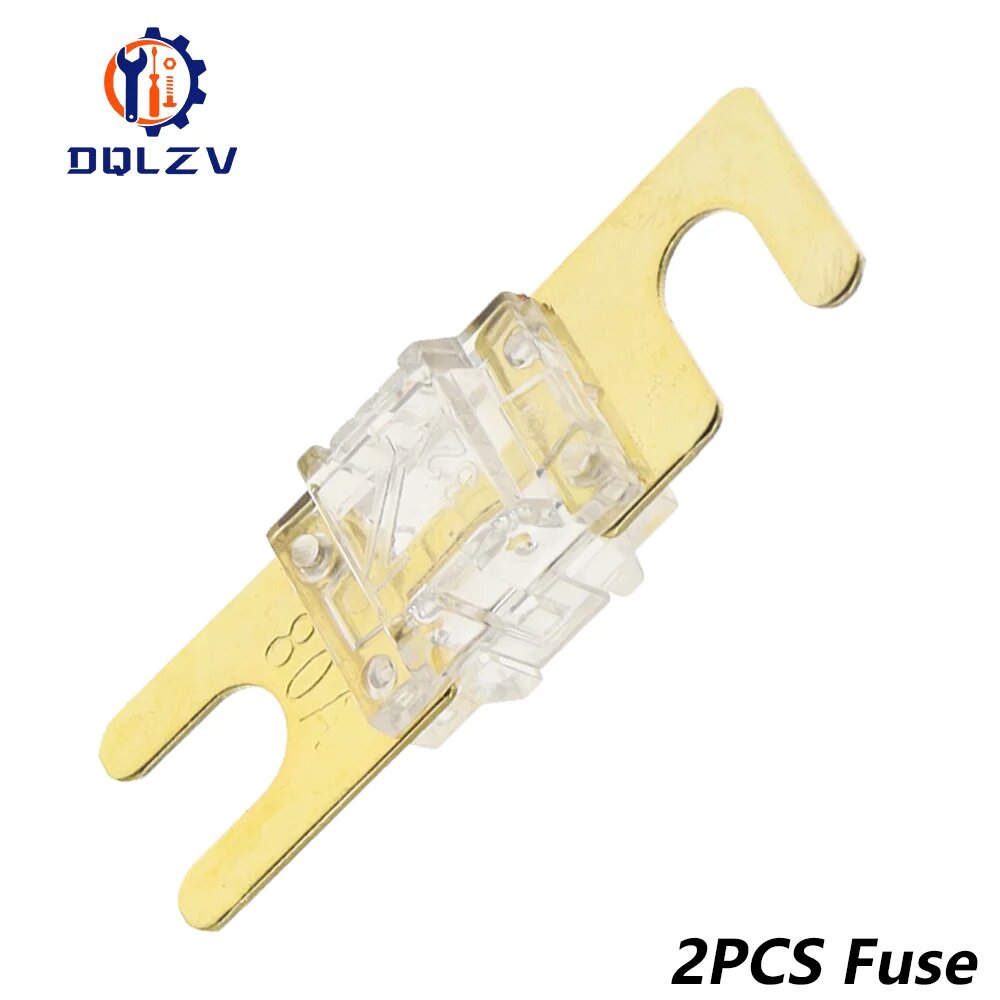 2 шт. Автомобильный блок предохранителей DQLZV Car fuse holder 40A, 2PCS Fuse 3