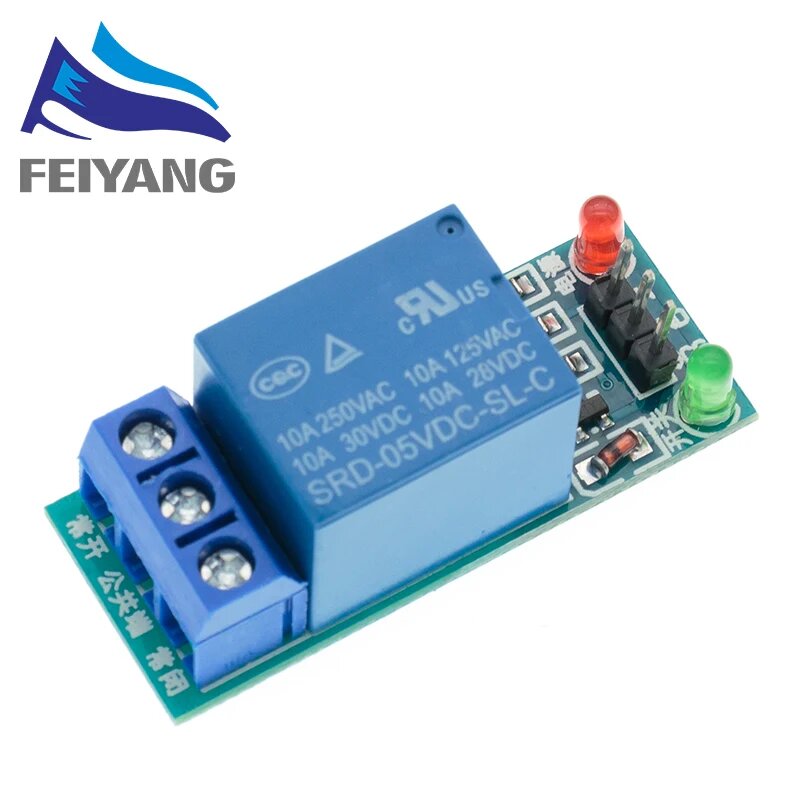 Релейный модуль SRD-05VDC-SL-C 1 channel