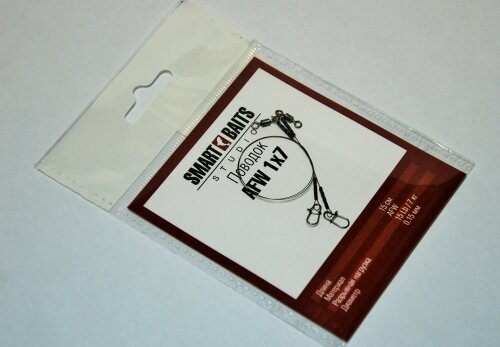 Поводок SMARTBAITS AFW 15см 7кг