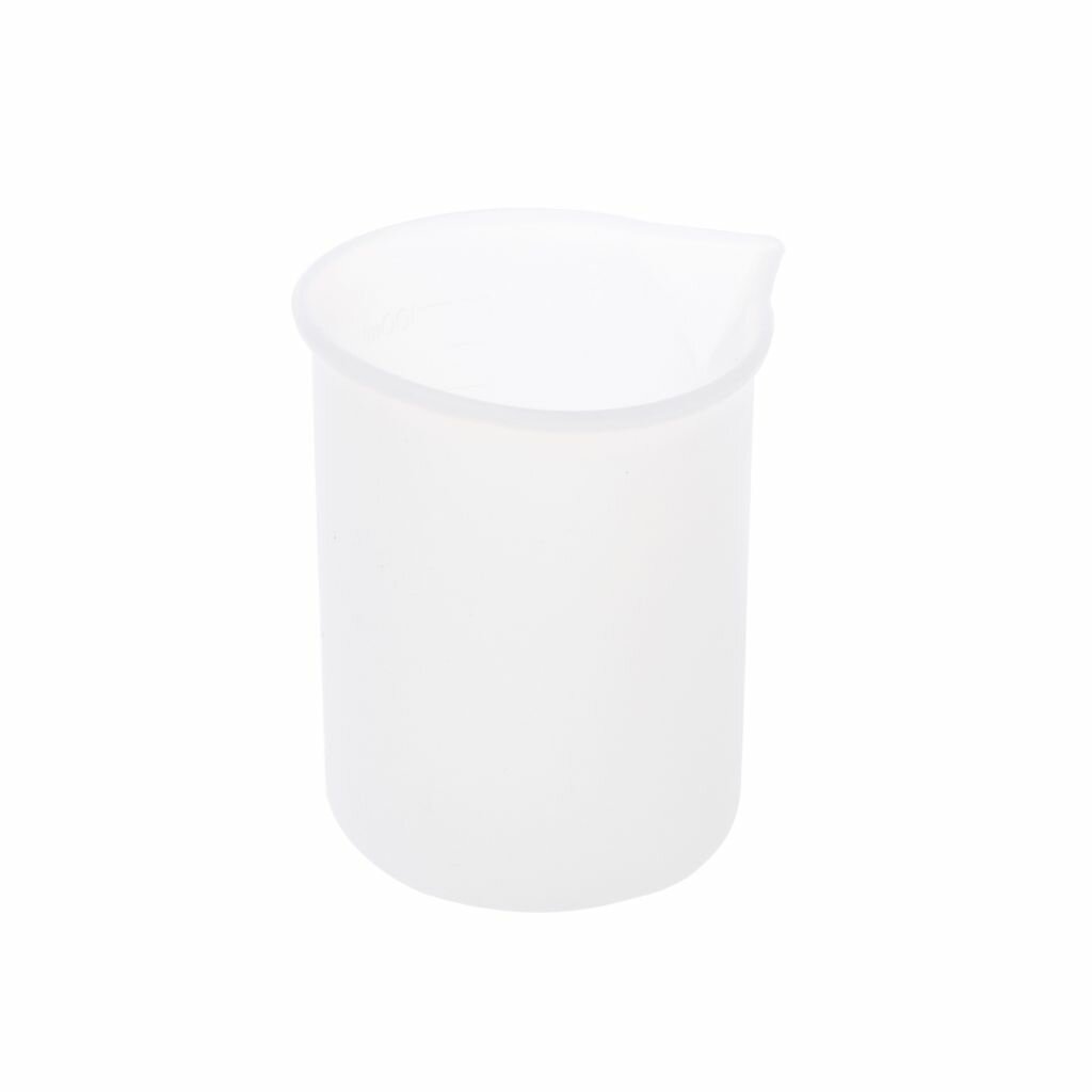 Силиконовый мерный стакан для эпоксидной смолы 100мл