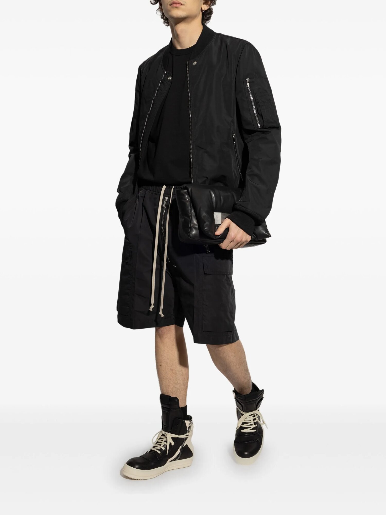 Футболка Rick Owens Level, размер M, черный — фото 1